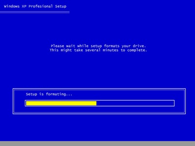 Learn how to install Windows XP with a mock installation